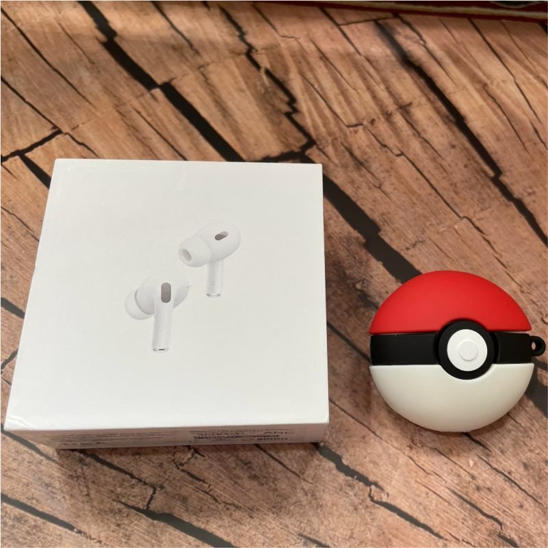 Airpods Pro 2nd Gen ANC Mastercopy with Pokemon Case - Gadgets Store
