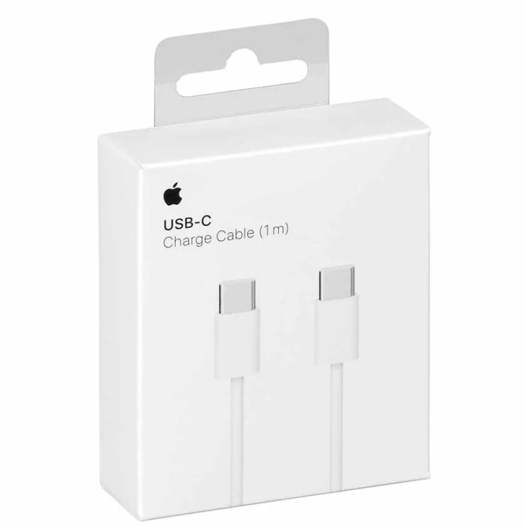 USB-C to C Charge Cable (1m) compatible with Apple Devices - Gadgets Store